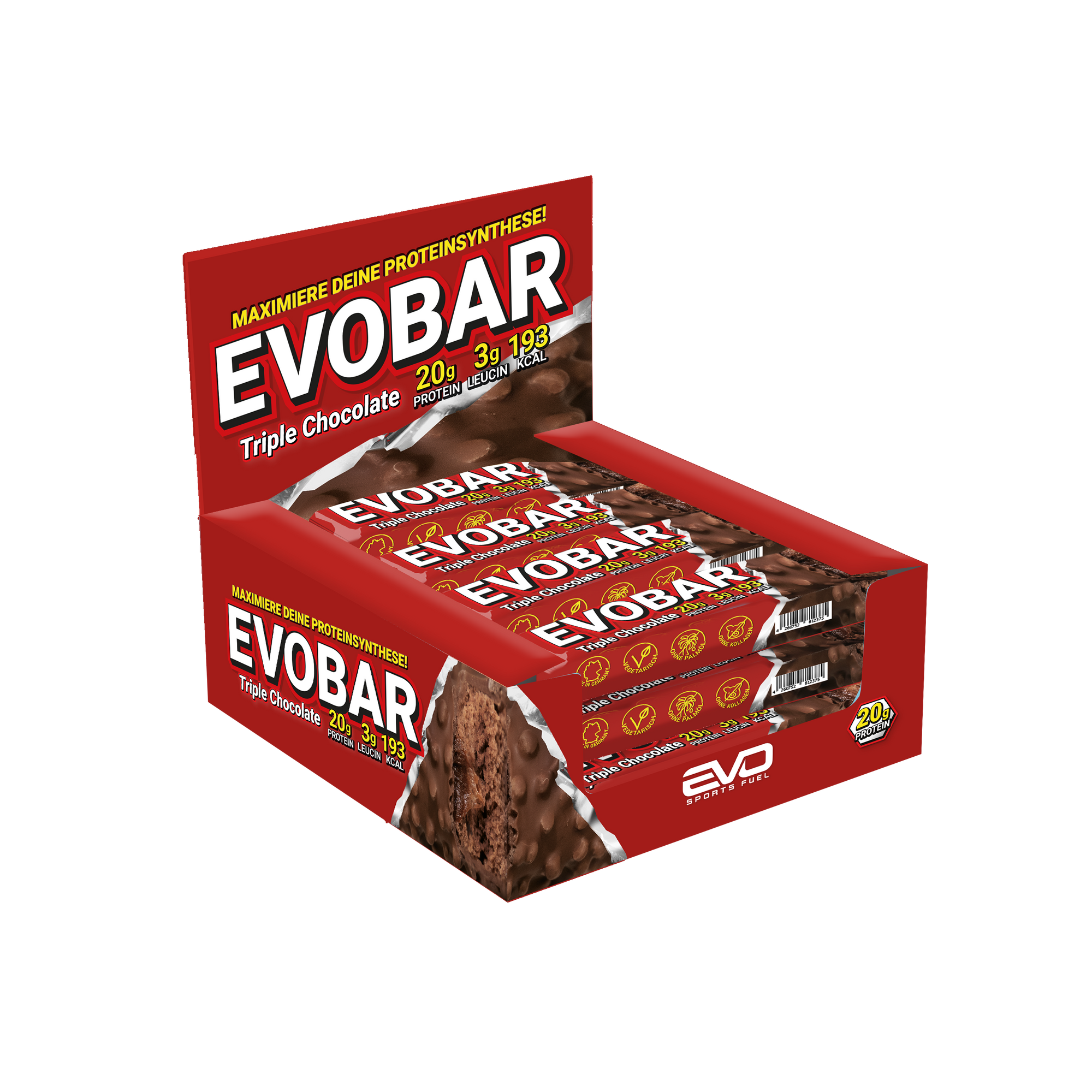 EVOBAR Proteinriegel ohne Kollagen kaufen | EVO SPORTS FUEL