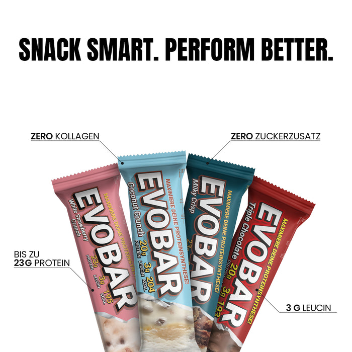 EVOBAR Proteinriegel ohne Kollagen kaufen | EVO SPORTS FUEL